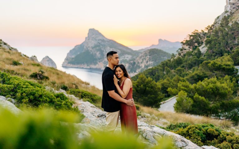 Sunrise Mallorca Engagement at Cap de Formentor | J + G Photo