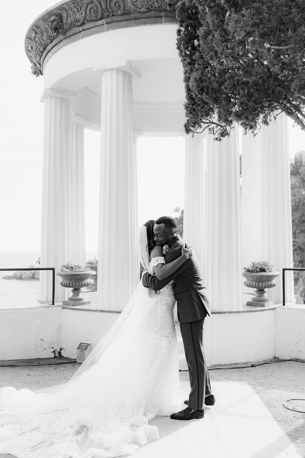 Barcelona Destination Wedding at Marimurtra Botanical Garden